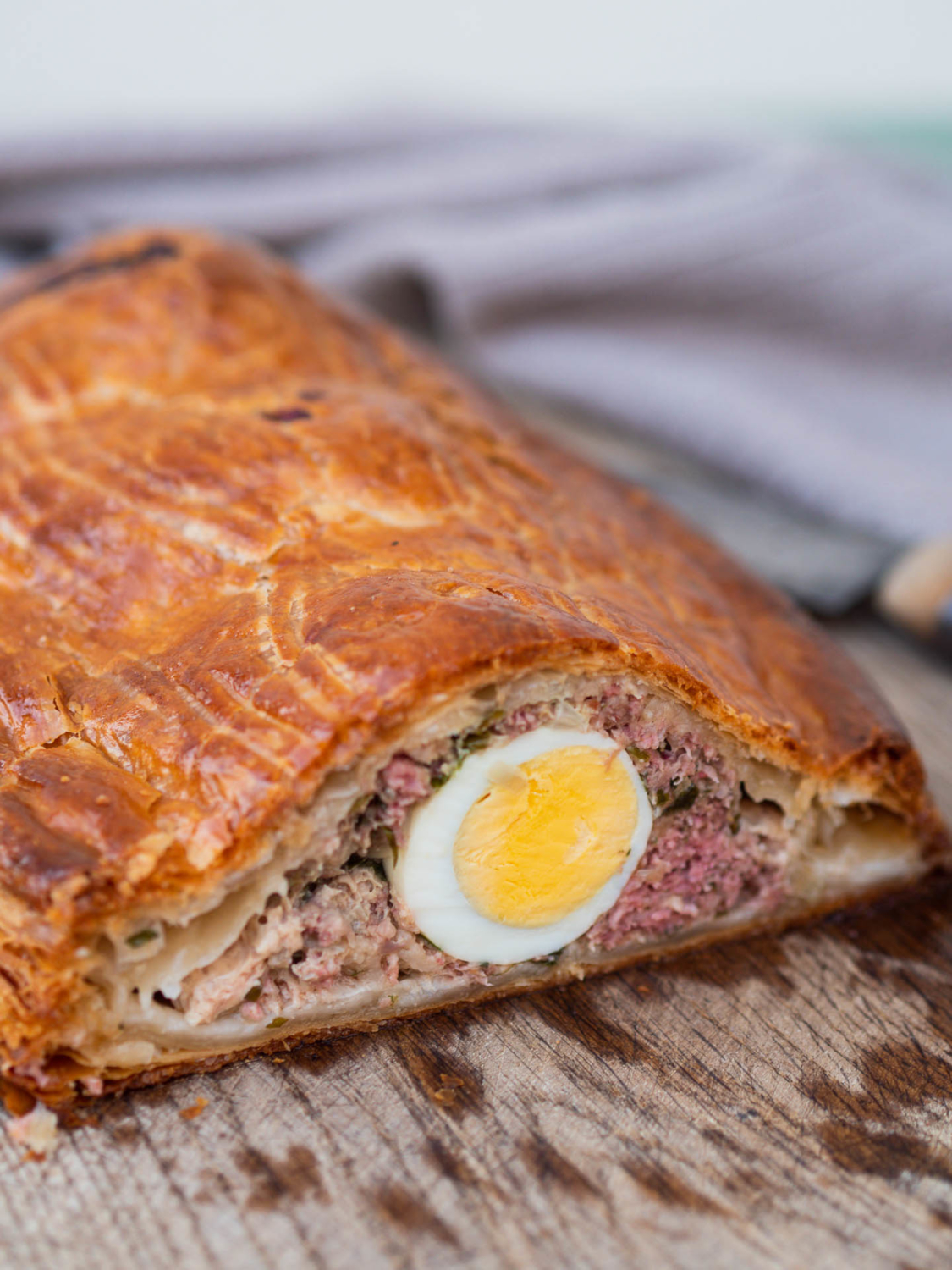 Pâté de Pâques berrichon Recette traditionnelle aux oeufs